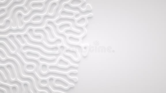 Reaction Diffusion Organic Growing Pattern. Cell Division Stock ...