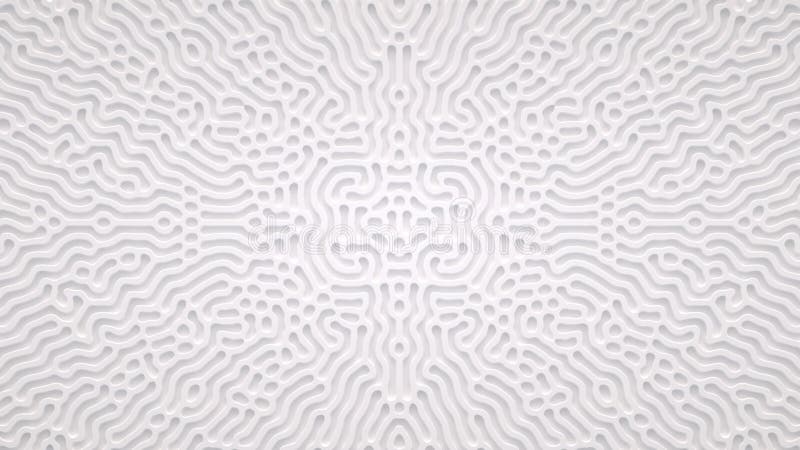 Reaction Diffusion Organic Growing Pattern. Cell Division Stock Illustration - Illustration of ...