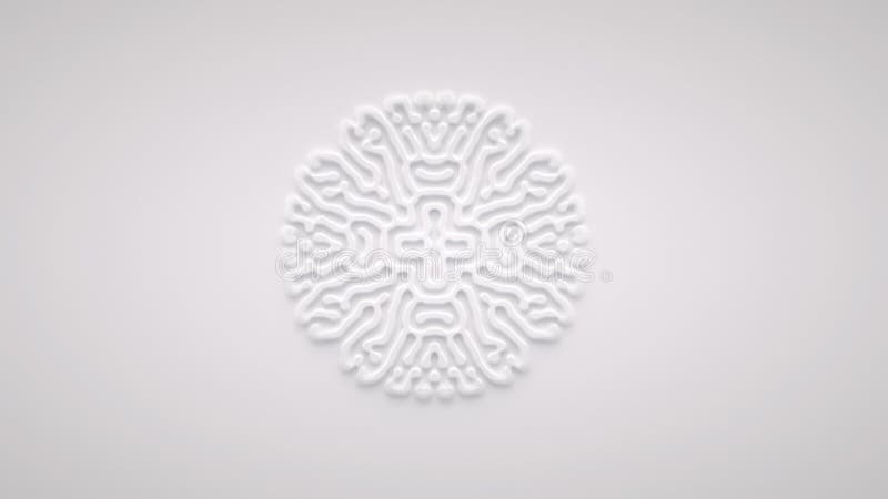 Reaction Diffusion Organic Growing Pattern. Cell Division Stock Illustration - Illustration of ...