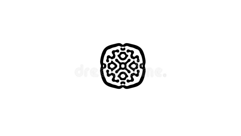 Reaction Diffusion Organic Pattern. Cell Division Stock Illustration ...