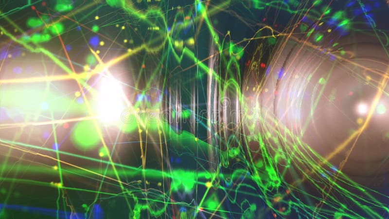 Reaction stock footage. Video of dynamic, abstract, laser - 38465433
