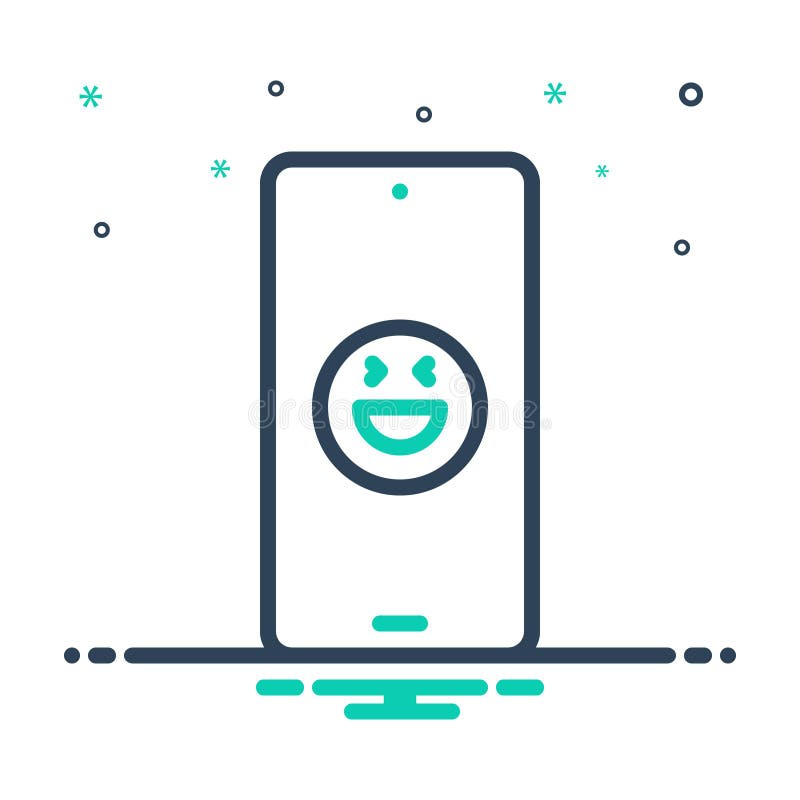 Mix Icon for Wow, Reaction and Surprise Stock Vector - Illustration of ...