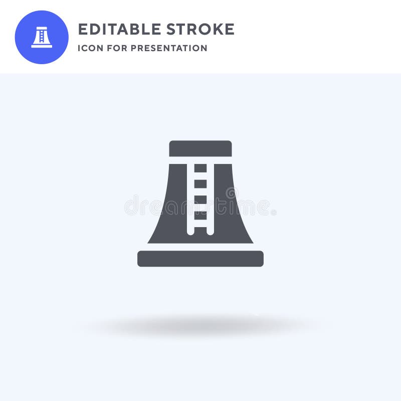 Reactor Icon Vector, Filled Flat Sign, Solid Pictogram Isolated on ...