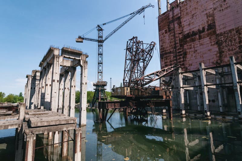Reactors Building 5 and 6 in Pripyat, Chernobyl Exclusion Zone ...