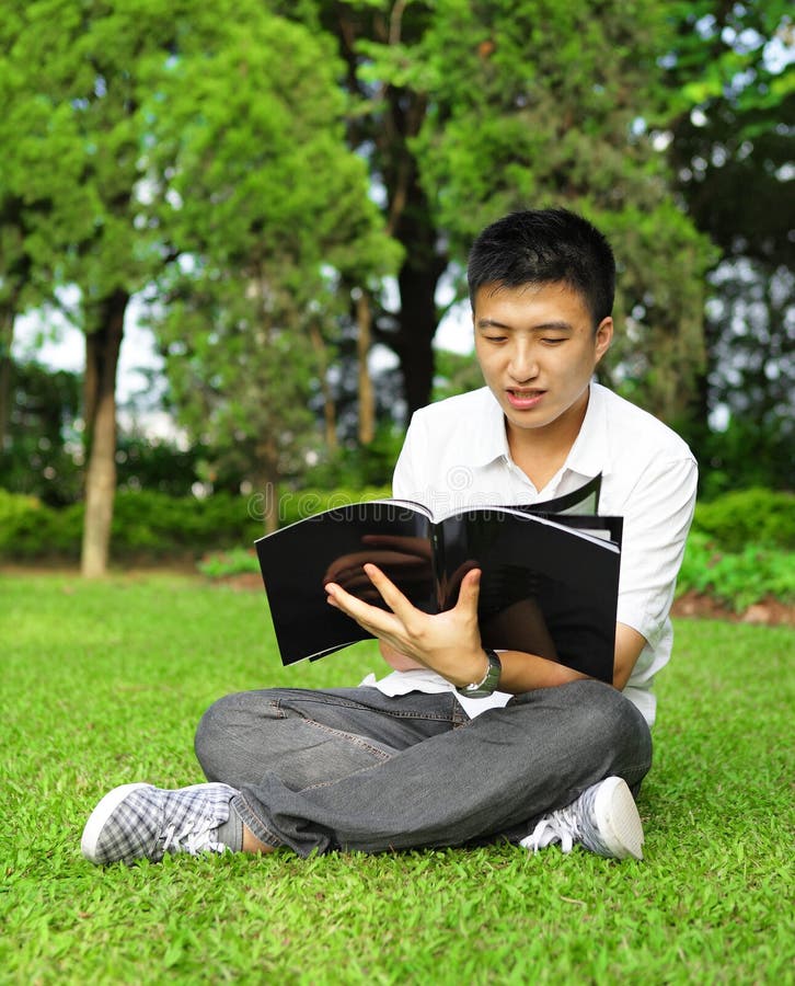 Read book stock image. Image of concept, holding, happy - 16118935