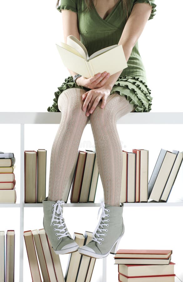 Read a book stock image. Image of fascinating, woman - 24787213