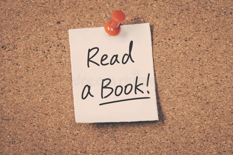 Read a book stock photo. Image of reminder, education - 94044808