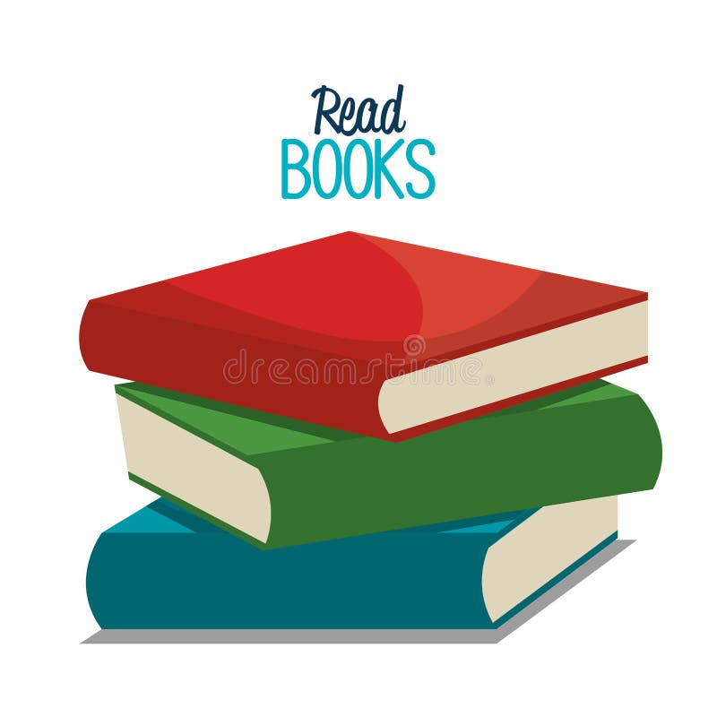 Read books design stock illustration. Illustration of education - 69175805