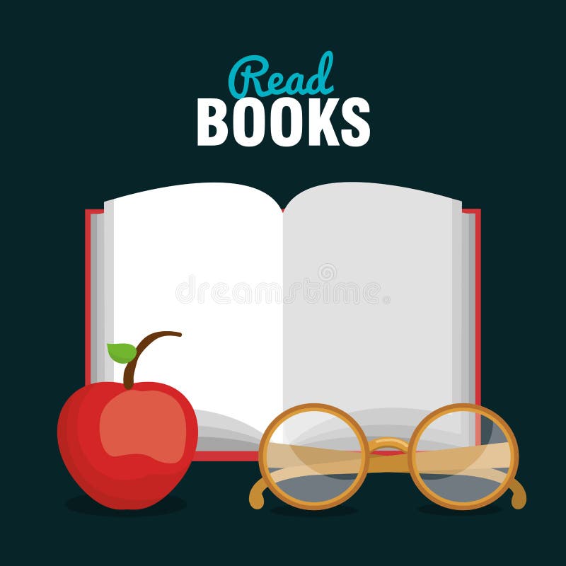 Read books design stock illustration. Illustration of element - 70361022