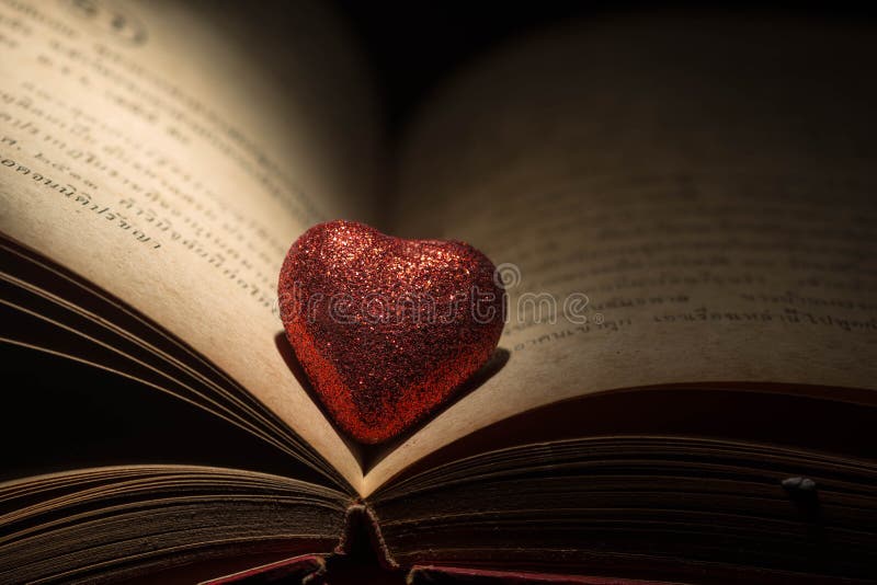 Read Books To Understand Love. Stock Photo - Image of romantic, story ...