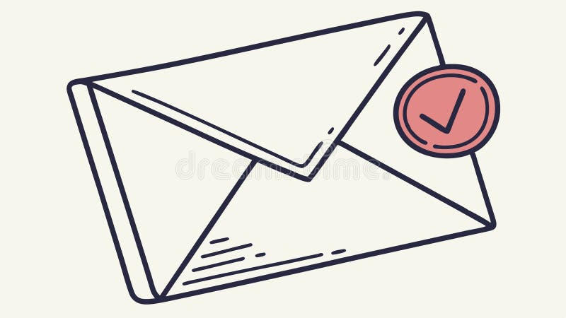 Read Email Icon Vector Illustration, New Message Notification, Vector ...