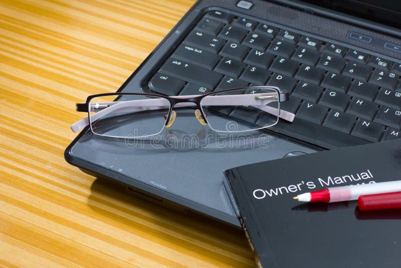 Read the manual please. stock photo. Image of hardware - 19732864