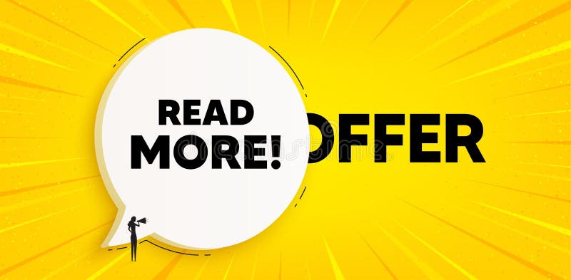 Read More Symbol. Navigation Sign. Chat Speech Bubble Banner. Vector ...