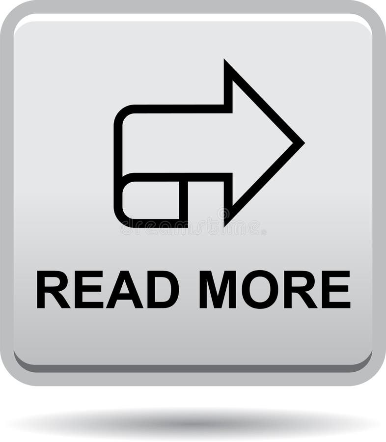 Read more button stock vector. Illustration of information - 118605813