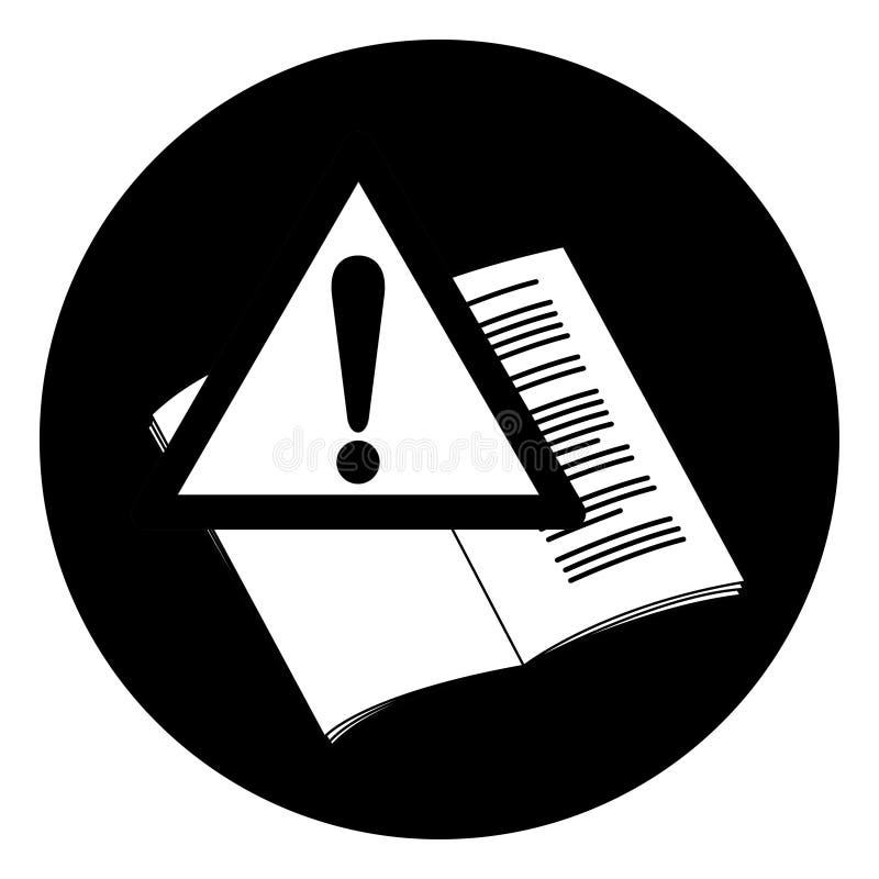 Read Operator S Manual Symbol Sign,Vector Illustration, Isolated on ...