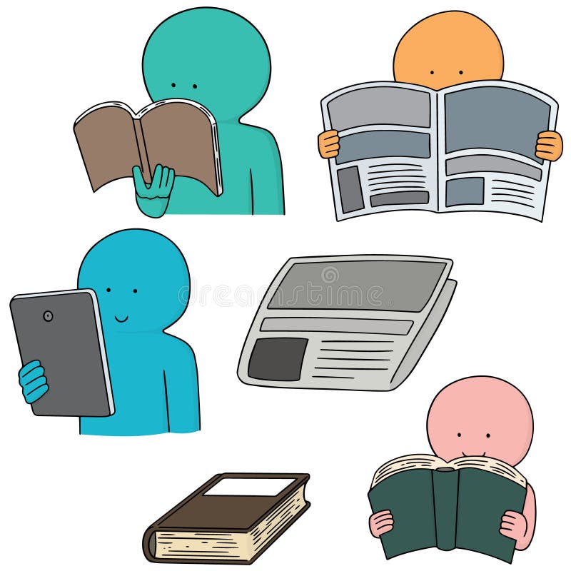 Comic reader stock illustration. Illustration of amusing - 26202101