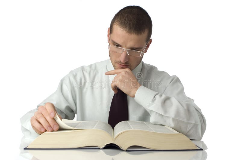 Reading stock photo. Image of learn, model, face, business - 1728910