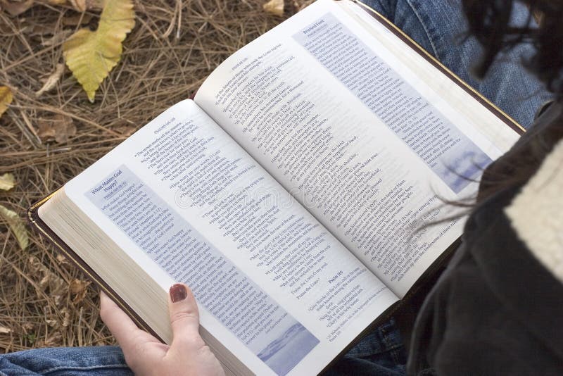 Reading Bible stock photo. Image of page, leaf, bibles - 362104
