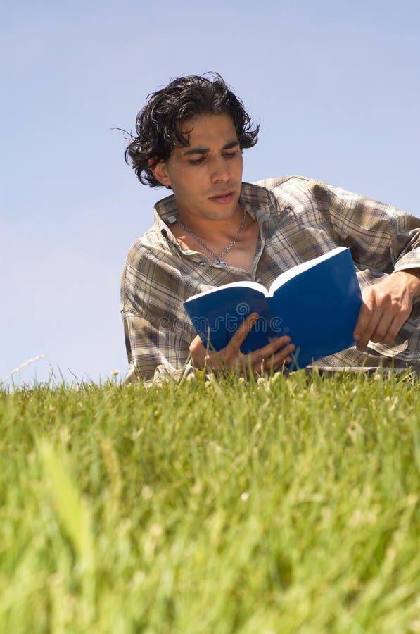 Reading a book stock photo. Image of mind, classwork, desk - 217988