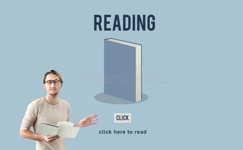 Reading Book Academic Knowledge Concept Stock Photo - Image of icon ...