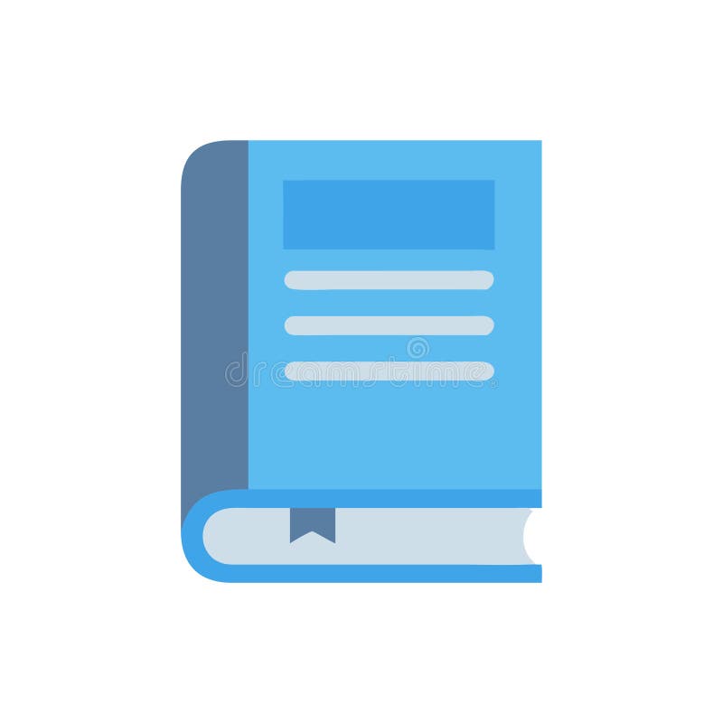 Reading Book Icon for Education Stock Illustration - Illustration of ...