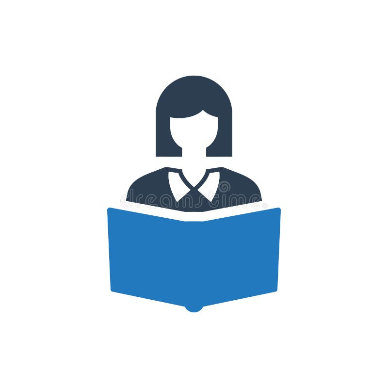 Reading book icon stock vector. Illustration of icon - 128916891