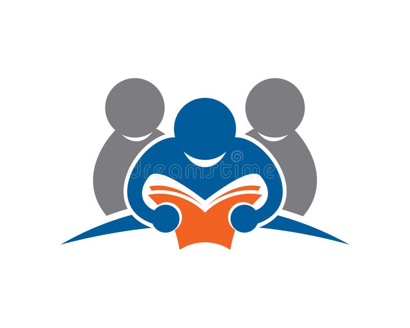 Reading Book Logo Template 1 Stock Vector - Illustration of advertising ...