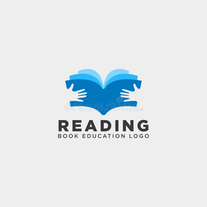 Reading Book Magazine Education Simple Logo Template Vector ...