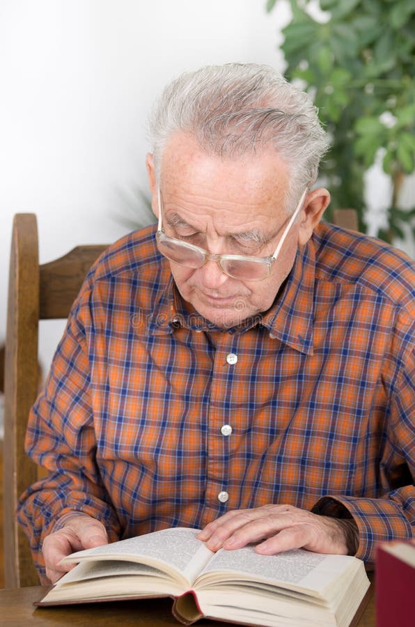 Reading book stock image. Image of books, older, literate - 38973285