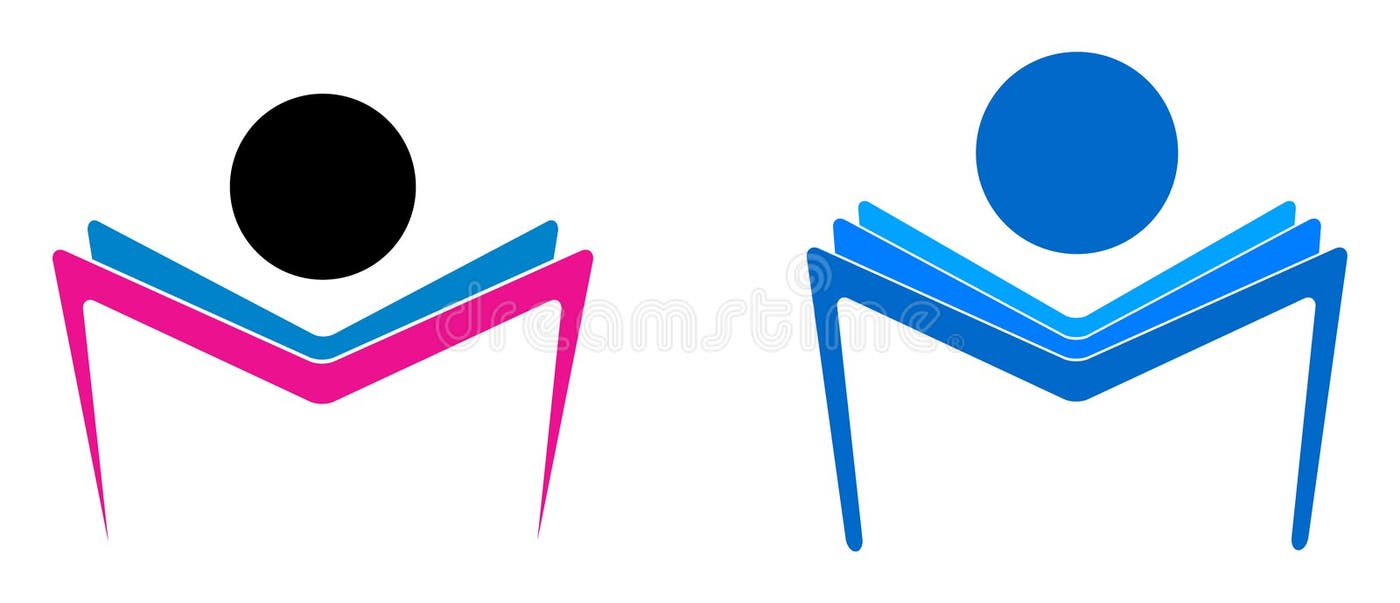 Reading Book Logo Stock Illustrations – 26,967 Reading Book Logo Stock ...