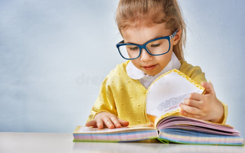 Reading a book stock image. Image of child, reading, concept - 53270757