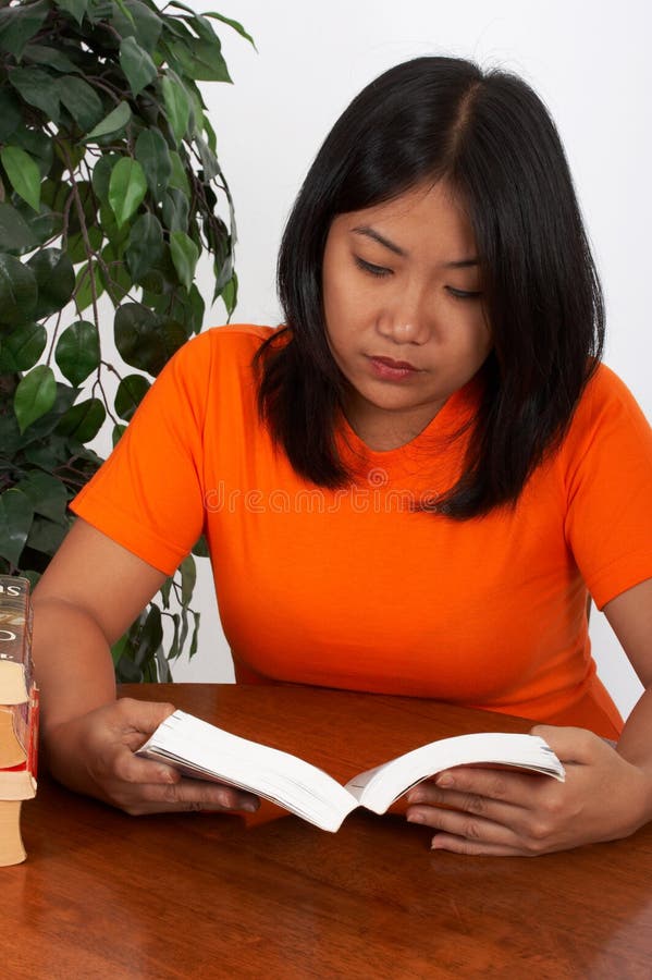 Reading books stock image. Image of read, book, teen, look - 3767605