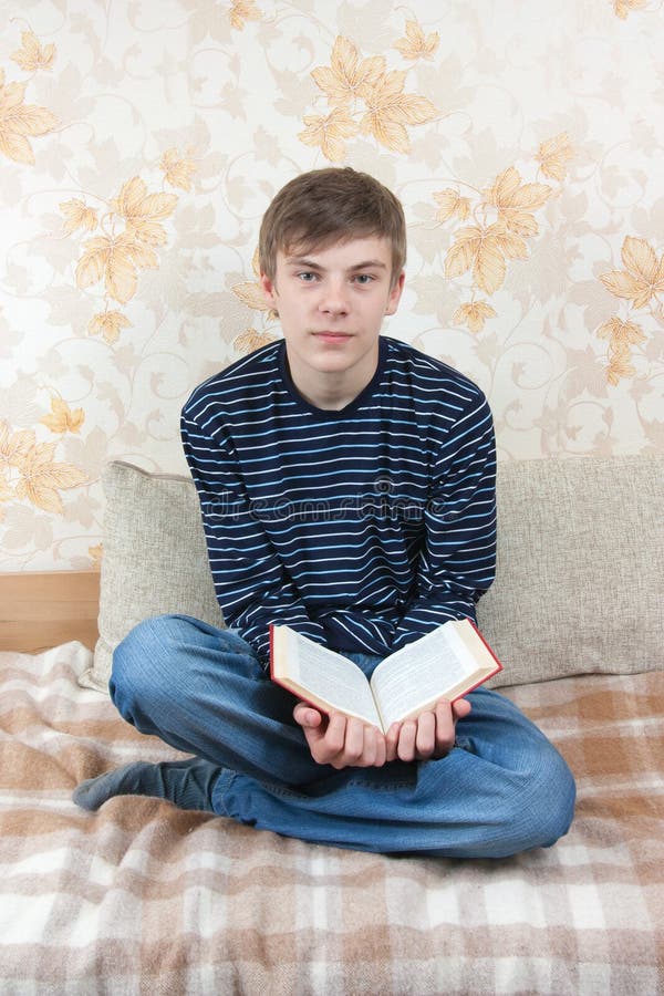 Reading boy stock image. Image of gesture, homework, emotion - 12471057