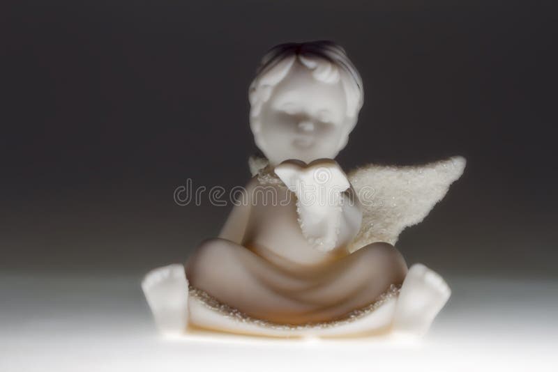 Reading Christmas Angel stock photo. Image of wings, book - 44347112