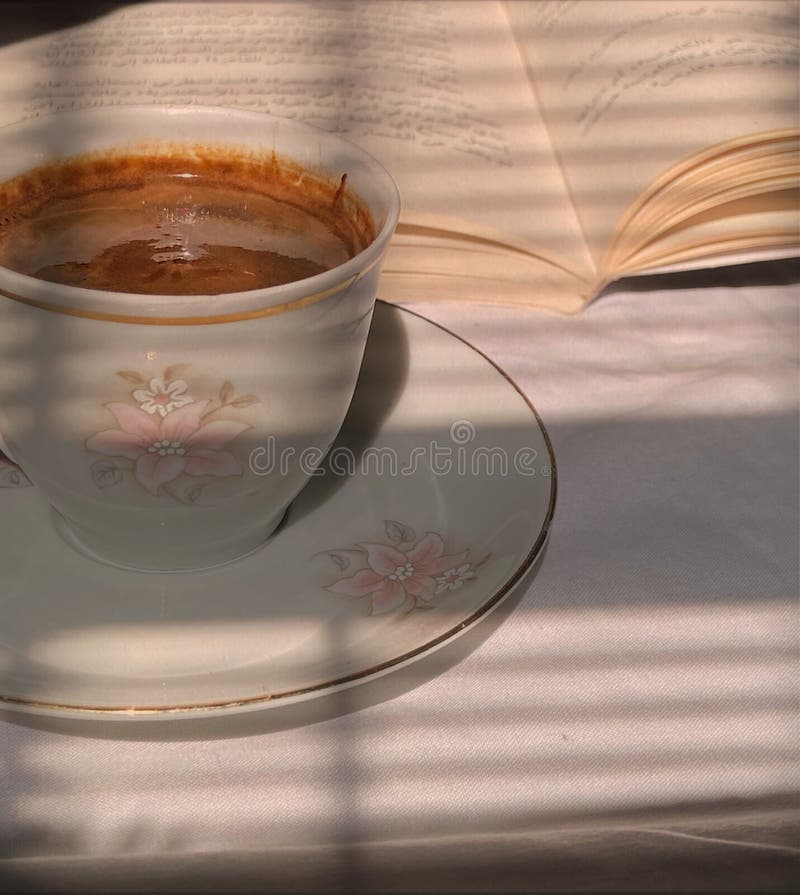 Reading coffee stock image. Image of book, 79c9, false - 229593207