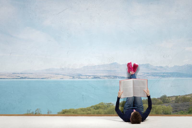 Reading Develope Imagination Stock Image - Image of person, imagination ...