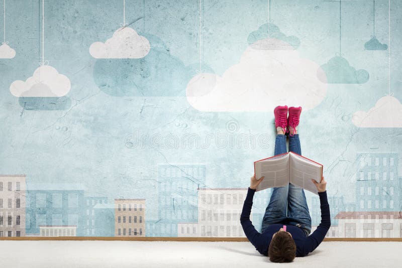 Reading Develope Imagination Stock Photo - Image of leisure, life: 62306470