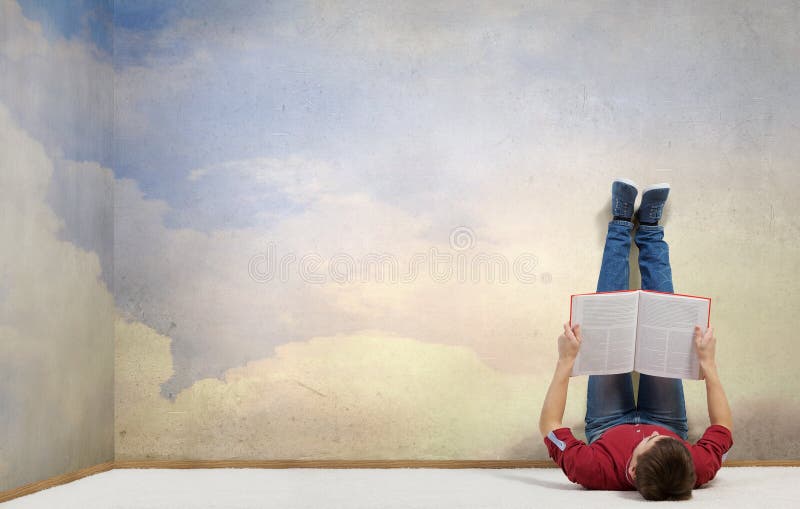 Reading Develope Imagination Stock Image - Image of knowledge, read ...