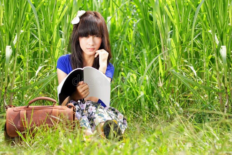 Reading is fun stock image. Image of books, copy, adult - 17627099