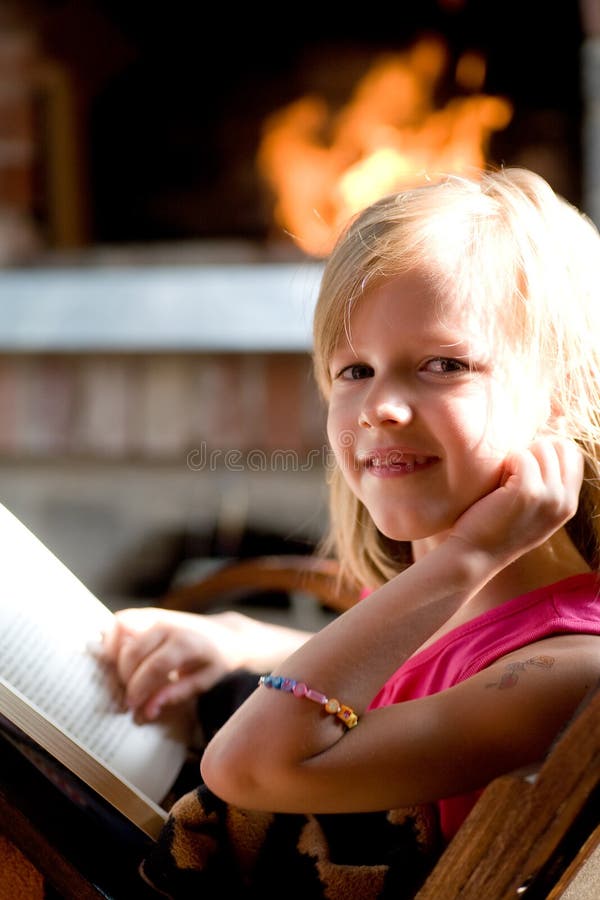 Reading in garden stock image. Image of backyard, prepared - 11316505