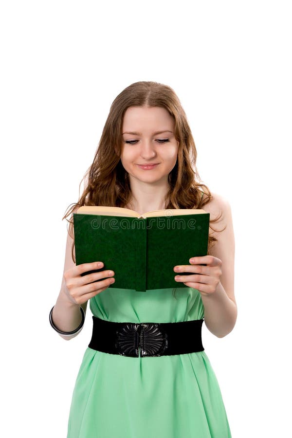 Reading girl stock photo. Image of model, clothing, education - 31773856