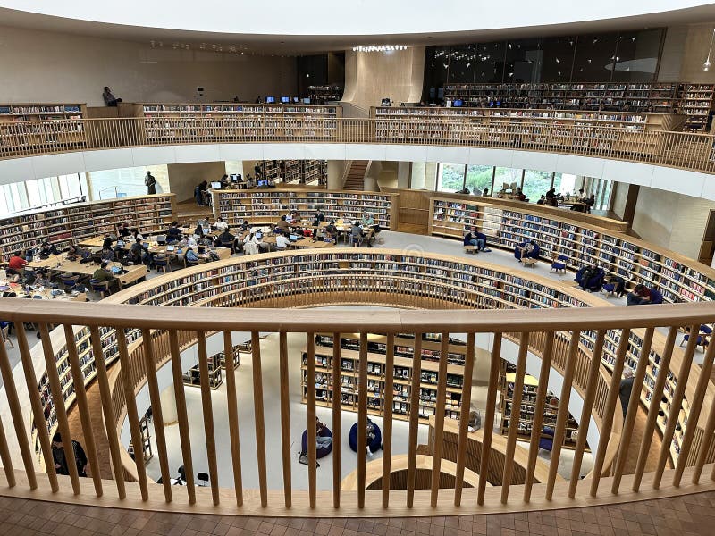 Reading Hall of the National Library of Israel Editorial Photography ...