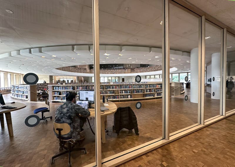 Reading Hall of the National Library of Israel Editorial Stock Photo ...