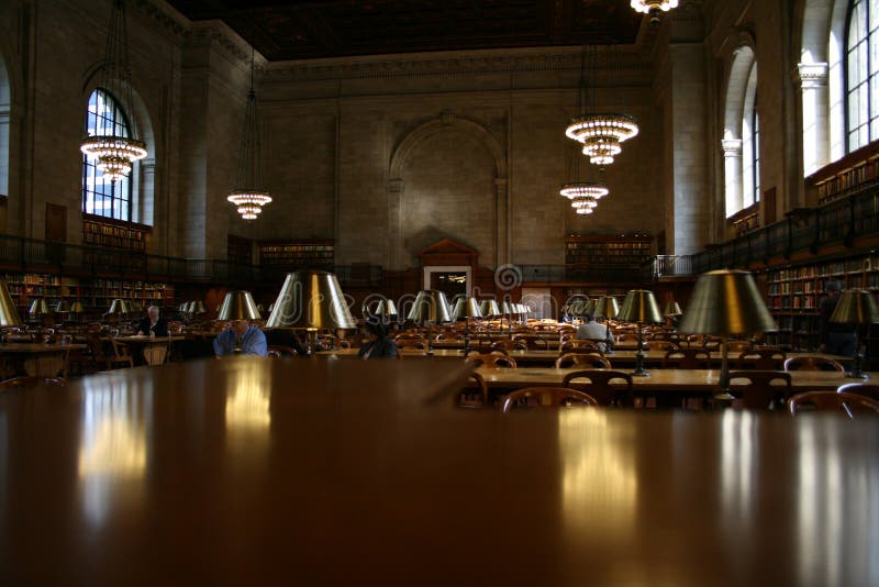 Reading Hall Public Library New York Editorial Stock Photo - Image of ...