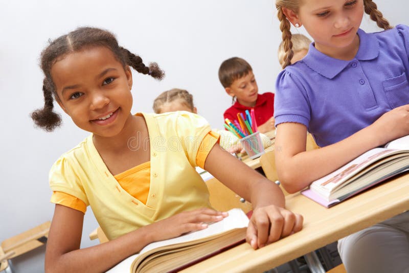 Reading lesson stock photo. Image of lifestyle, beginner - 15632972