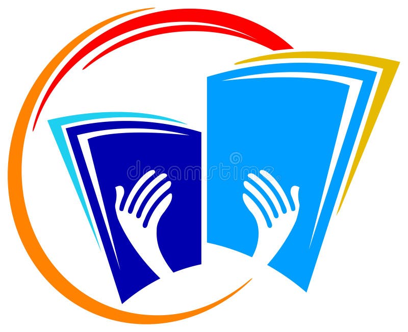 Reading logo stock vector. Illustration of logo, message - 19591185