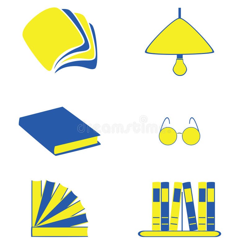 Reading logo stock vector. Illustration of light, magazine - 6130846