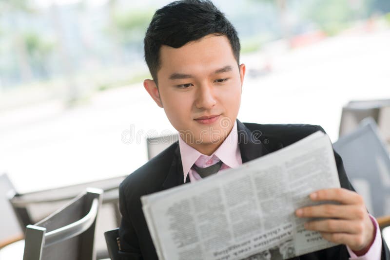 Reading manager stock photo. Image of elegance, latest - 28376718