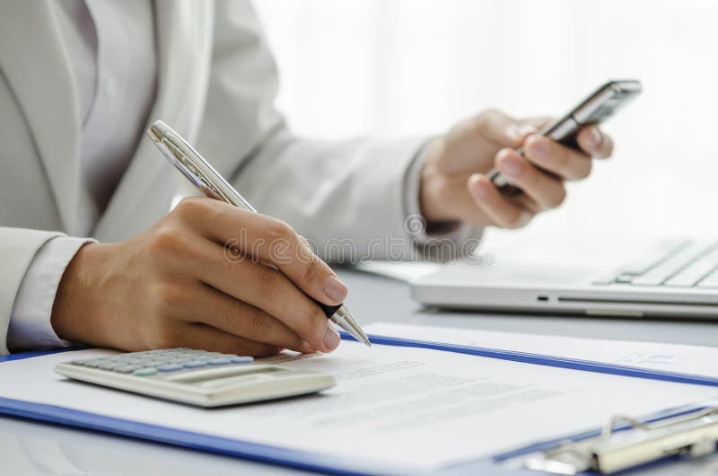 Reading message stock photo. Image of ballpoint, confidence - 33714122