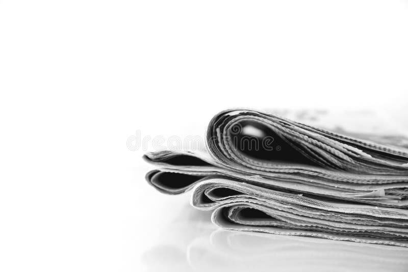 Reading newspaper on table stock image. Image of newspaper - 102757697
